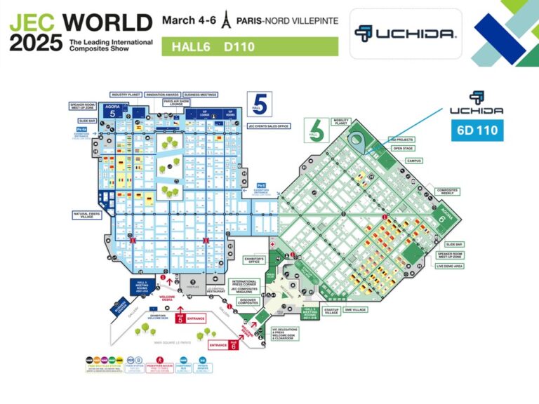 JEC World 2025出展のお知らせ | 株式会社UCHIDA